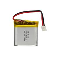 China OEM 3.7V 124445 2950mAh Rechargeable Semi-solid State Lipo Battery with 500 Cycles and 58g Energy for sale