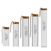 China Ultra-thin Cabinet Led Light Lithium Ion Long Strip Polymer Battery 3.7v 1000mah 1500mah 2200mah Lipo Battery 4025100 4025235 for sale