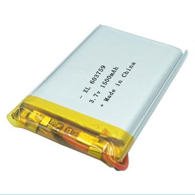 China Hot Sale 3.7v Rechargeable 403759 503759 603759 803759 903759 1400mah 1500mah 1800mah 2200mah Li-ion Lithium Polymer Battery for sale