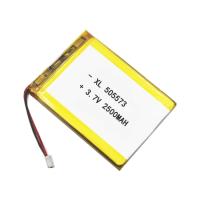 China Factory Price 505573 3.7v 2500mah Rechargeable  Lithium Polymer Battery for sale