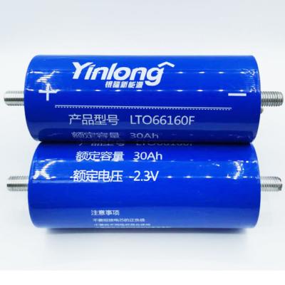 China Factory Price LTO 2.3V 30Ah 35Ah 40Ah 66160 Lithium Titanate Battery Oxide Battery Cell Solid State Battery for sale