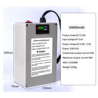 China 12V 100W Solar Power Station with LED/HID Flood Light & UPS Backup for Outdoor Home Security and Emergency for sale