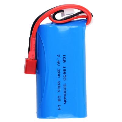 China High Discharge Rate Rechargeable 18650 Lithium Ion 3.7V 7.4v 10c 20C Discharge Rate Battery Remote Control Toy Batteries for sale