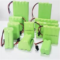 China Customize AA 2600mAh 7.2V Ni-MH Rechargeable Battery Pack for Power Tools Lighting Electric Vehicles & Home Appliances for sale