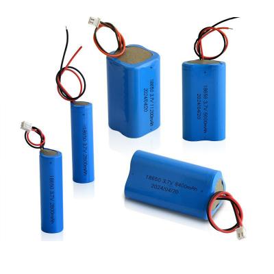 China Customized Rechargeable Li Ion Battery Pack 18650 21700 32700 3.7V 7.4V 11.1V 12V 14.8V  24v 36v Lithium Ion Battery Pack for sale