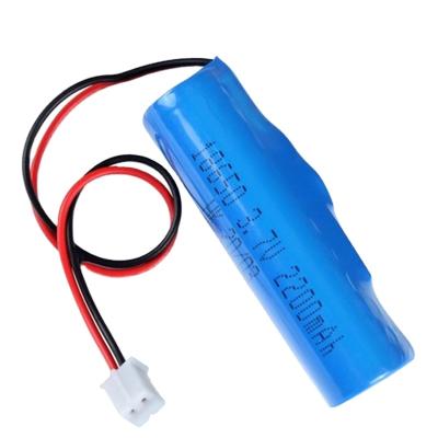 China 18650 lithium battery pack outlet 3.7V with protection board audio speaker LED lighting toy small fan remote control car for sale