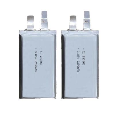 China 783461 10C Discharge Rate Lithium Polymer Batteries 3.85v 2250mAh Pouch Rechargeable Battery for DJI Nimi2 Mini3 Pro Battery for sale
