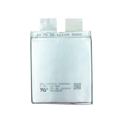 China 107080 Battery Uav 5000mAh3.7v Rechargeable Li Ion Battery Agricultural Drone Sprayer UAV Drone Battery Cell for sale