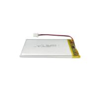 China 654065 Rechargeable Li-ion Battery 3.7V 2000mAh High Capacity with 500 Cycles for Smart Wearables and Small Electronics for sale