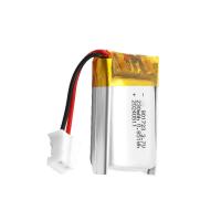 China 3.7V 230mAh Li-Polymer Battery with 500 Cycles for Lighters, Toys, and Voice Recorders for sale