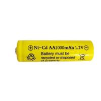 China 1.2V 1000mAh Ni-CD AA Rechargeable Battery with 500-800 Cycles for Home Appliances and Electric Toys for sale