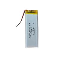 China 800mAh 3.7V Li-Polymer Battery with 800 Cycles for Light Strips and Lighting Equipment for sale