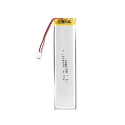 China 1800mAh 3.7V Li-Polymer Battery with 800 Cycles for Home Appliances and Lighting for sale