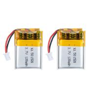 China Rechargeable 3.7V 120mAh Lithium Polymer Battery with 500 Cycles Lifespan for Smart Watches - 501520 Model for sale