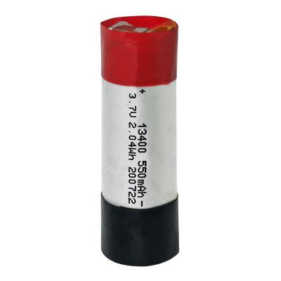 China High Capacity 550mAh 3.7V 13400 Lithium Ion Polymer Battery with PCM for Digital Devices for sale