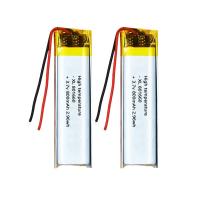 China 801660 3.7v 800mah High temperature 80 Lipo battery rechargeable polymer lithium batteries for sale