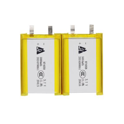 China 3.7V 974058 3000mAh Lithium Battery for PS5 Game Controller and Rechargeable Eye-friendly Lamp for sale