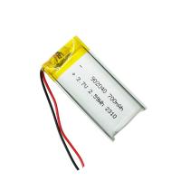 China Lithium Polymer Battery 902040 3.7V 700mAh Rechargeable Li-Po Battery for Beauty Devices and Bluetooth Speakers for sale