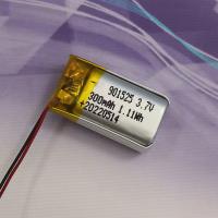 China Lithium Polymer 901525 3.7V 300mAh Rechargeable Battery for GPS Locators and Beauty Devices for sale