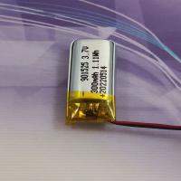 China Lithium Polymer 901525 3.7V 300mAh Rechargeable Battery for GPS Locators and Beauty Devices for sale