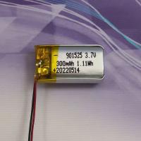China Lithium Polymer 901525 3.7V 300mAh Rechargeable Battery for GPS Locators and Beauty Devices for sale