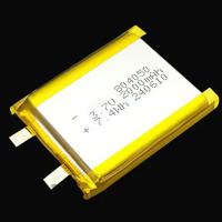 China Lithium Polymer Battery 804050 3.7V 2000mAh Rechargeable Li-Po Battery for Smart Door Locks and Hand Warmers for sale