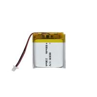 China 803035 3.7V 800mAh Lithium Polymer Battery Rechargeable Li-Po Battery for Small Lights and Beauty Instruments for sale