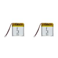 China 803035 3.7V 800mAh Lithium Polymer Battery Rechargeable Li-Po Battery for Small Lights and Beauty Instruments for sale