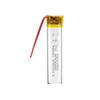 China 701250 Lithium Battery 3.7V 400mAh Rechargeable Lithium Polymer Cell for Neckband Bluetooth Headphones and Camera for sale