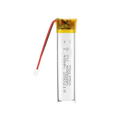 China 701250 Lithium Battery 3.7V 400mAh Rechargeable Lithium Polymer Cell for Neckband Bluetooth Headphones and Camera for sale