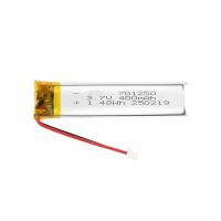 China 701250 Lithium Battery 3.7V 400mAh Rechargeable Lithium Polymer Cell for Neckband Bluetooth Headphones and Camera for sale
