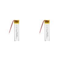 China 701250 Lithium Battery 3.7V 400mAh Rechargeable Lithium Polymer Cell for Neckband Bluetooth Headphones and Camera for sale
