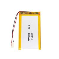 China 505573 Lithium Polymer Battery 3.7V 2500mAh Rechargeable Battery for LED Desk Lamp Power Bank for sale