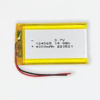 China 3.7V 124065 4000mAh Lithium Polymer Battery Battery for Power Bank for sale
