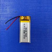 China 3.7V Rechargeable Battery 301230 Lithium Polymer Battery 90mAh for LED Lights Power Banks and GPS Trackers for sale