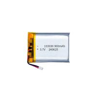 China 103030 Li-Polymer Battery 3.7V 900mAh Rechargeable Li-Po Battery for sale