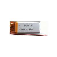 China 102040 3.7V 800mAh True Capacity Rechargeable Li-Po Battery for Mouse TPMS for sale