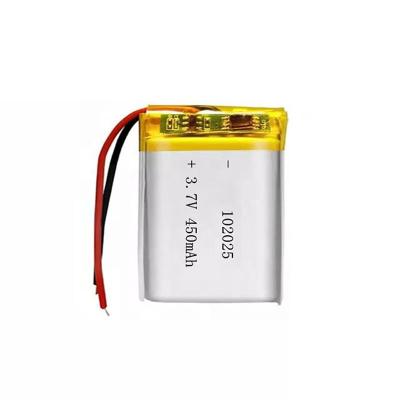 China 102025 Li-Po Polymer Battery 3.7V 450mAh for MP3 MP4 TF Card Speaker GPS Tracker for sale