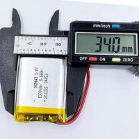 China 3.7V 103443 Li-Polymer Battery 1500mAh Small Size High Capacity Rechargeable Battery with Safety Protection Board for sale