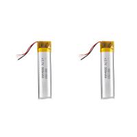 China 801350 3.7V 500mAh Li-Polymer Battery for Bluetooth Earphones Thermometers and Remote Controls for sale
