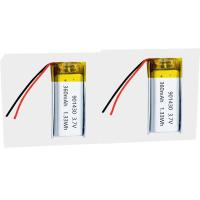 China 3.7V Li-Polymer Battery 901430 360mAh Rechargeable Soft Pack Battery for Disinfection Lamp and Mite Remover for sale