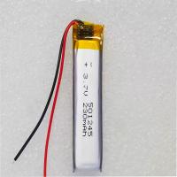 China Polymer Battery 401243 3.7V 200mAh for Wearable Devices Voice Recorders Bluetooth Headsets for sale