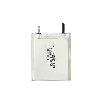China 3.7V 110mAh 013945 Ultra-Thin Non-Magnetic Li-Polymer Battery for sale