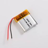 China 602020 Li-Polymer Battery 3.7V 200mAh Rechargeable High Temperature Resistant Lithium Battery for Bluetooth Speakers for sale