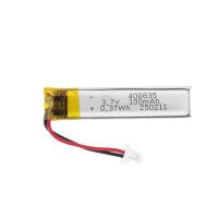 China 400835 Li-Polymer Battery 100mAh 3.7V Built-in Battery for Reading Pens Smart Glasses and Smart Bracelets for sale