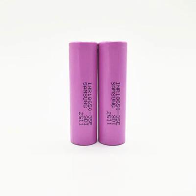 China 18650 3500mAh Rechargeable Li-ion Battery High Capacity 3.7V Lithium Ion Battery Long Cycle Life for Electronic Devices for sale