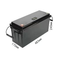 China 12V 50Ah 100Ah 150Ah 200Ah LiFePO4 Battery Large Capacity RV Photovoltaic Energy Storage Battery for sale