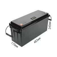 China 12V 50Ah 100Ah 150Ah 200Ah LiFePO4 Battery Large Capacity RV Photovoltaic Energy Storage Battery for sale