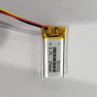 China 501532 250mAh LiPo Battery 3.7V Rechargeable Lithium Polymer Battery for Smart Watch Bluetooth Headset Small Electronics for sale