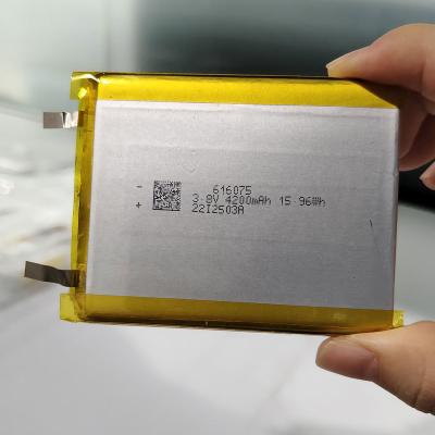 China 616075 4200mAh 3.8V LiPo Battery Rechargeable Lithium Polymer Cell for Power Bank Portable Electronic Devices for sale